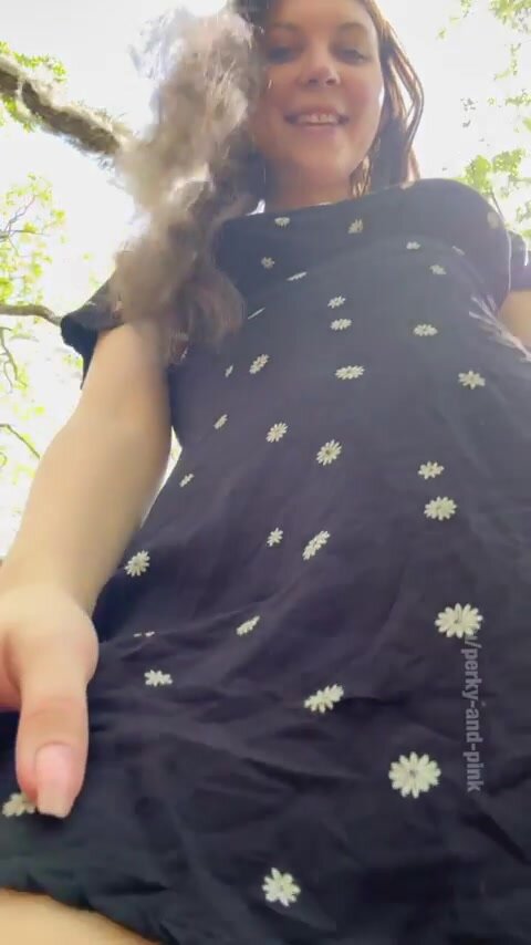 The Best Part About Wearing A Sundress Is Feeling The Breeze On My Pussy