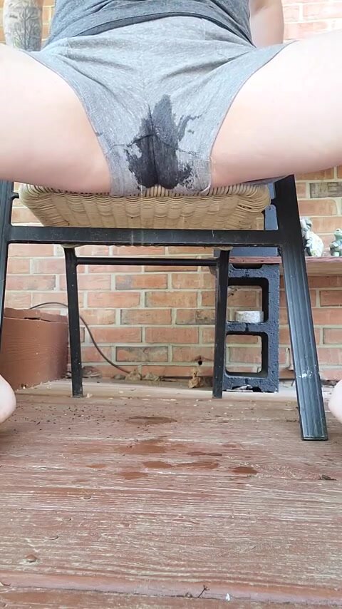 Wetting My Workout Pants Before My Shower